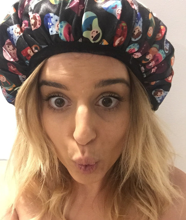 Sharona Goodman Sexy Shower Cap Selfie Alert December 7, 2016 - by ...